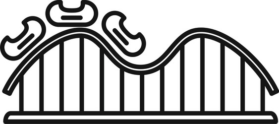 Roller Coaster Outline Vector Images (over 1,200)