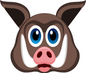 Avatar of a pig Royalty Free Vector Image - VectorStock