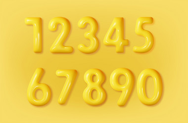 Yellow Numbers Vector Images (over 29,000)