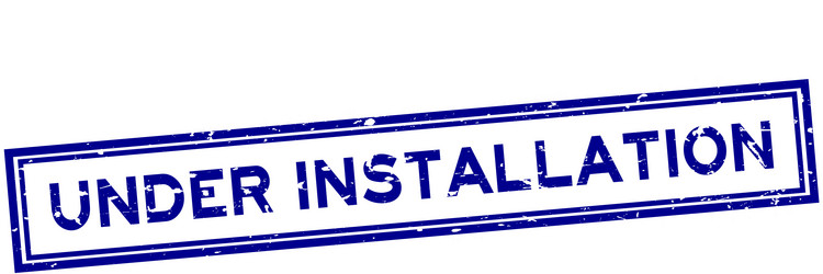 Grunge blue official word oval rubber seal stamp Vector Image