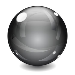 Metal sphere with purple line Royalty Free Vector Image