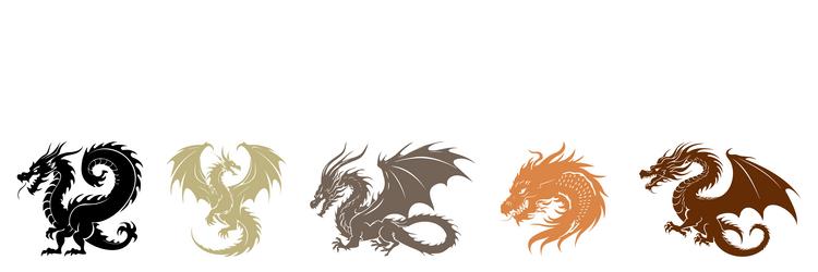 Dragons Vector Images (over 76,000)