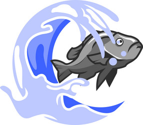 Fish Splash Vector Images (over 5,600)