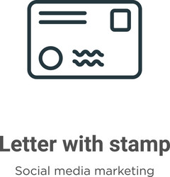 Postage Stamp Outline Vector Images (over 2,700)