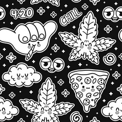 Kawaii Weed Vector Images (over 190)