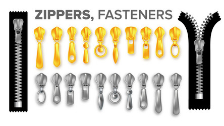 Gold Zipper Vector Images (over 630)