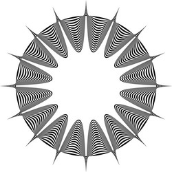 Spiky Circle Vector Images (over 530)