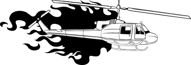 Chopper Helicopter Drawing