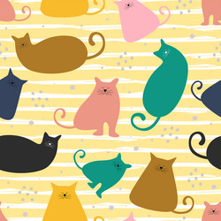 Cat Seamless Vector Images (over 31,000)