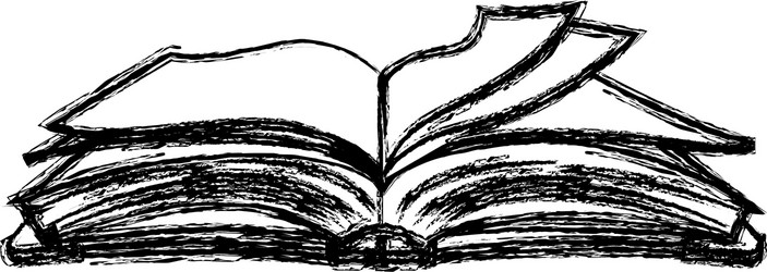 Open Bible Black and White Vector Images (over 860)