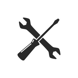 Maintenance logo icon Royalty Free Vector Image