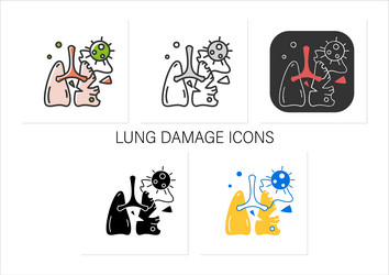 Lung Damage Vector Images (over 630)