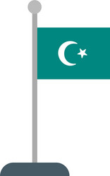 Islamic flag icon Royalty Free Vector Image - VectorStock