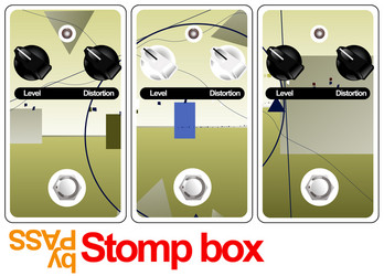 Stomp box design Royalty Free Vector Image - VectorStock