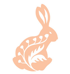 Easter Bunny Back Silhouette Vector Images (over 110)