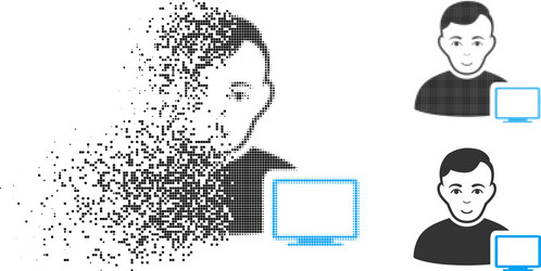 Disappearing Pixels Vector Images (over 26,000)