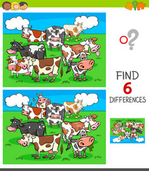Spot Differences Farm Vector Images (over 190)