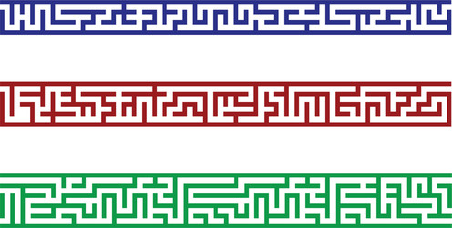 Maze border Royalty Free Vector Image - VectorStock