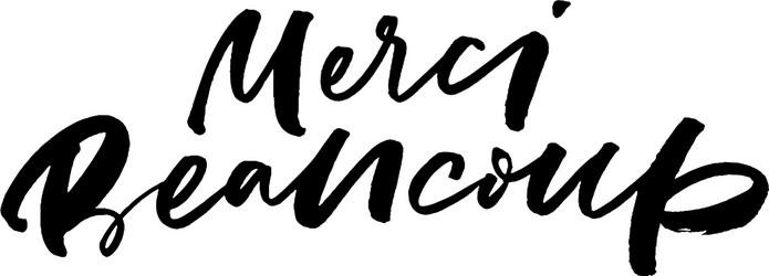 Merci Beaucoup Vector Images (49)