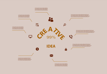 Medical infographic health problems Royalty Free Vector