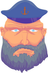 Skipper Nautical Cartoon Vector Images (over 300)