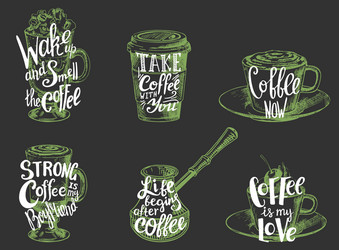 Coffee Quotes Vector Images (over 11,000)