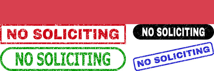 No Soliciting Vector Images (over 110)