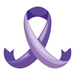 Epilepsy ribbon design Royalty Free Vector Image