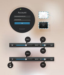 Transparent Interface Vector Images (over 11,000)