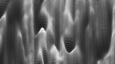 Point wave vertical threads texture abstract dot Vector Image