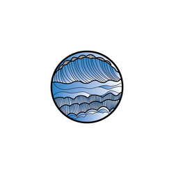 Ocean Circle Vector Images (over 53,000)