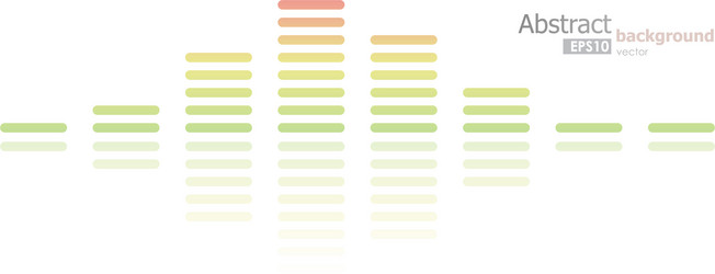 Halftone sound wave pattern screen equalizer Vector Image