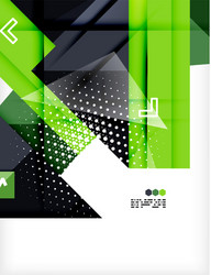 Modern cover template Royalty Free Vector Image