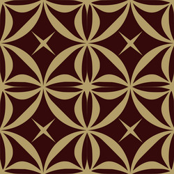 Seamless modern luxury pattern design Royalty Free Vector