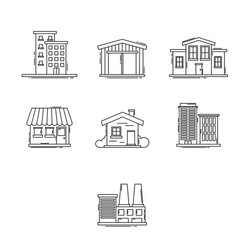 Buildings Outline Vector Images (over 300,000)