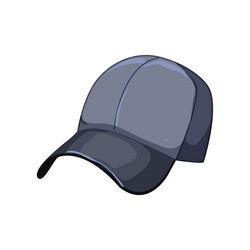 Head baseball cap cartoon Royalty Free Vector Image