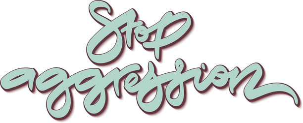 You are my problem hand drawn lettering Royalty Free Vector