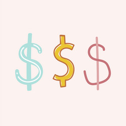 Dollar Sign Font Vector Images (over 2,000)