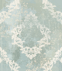 Rococo pattern textures set damask Royalty Free Vector Image