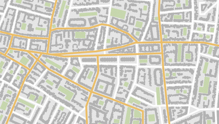 City top view view from above the map buildings Vector Image