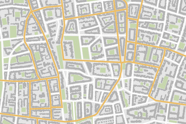 City top view view from above the map buildings Vector Image