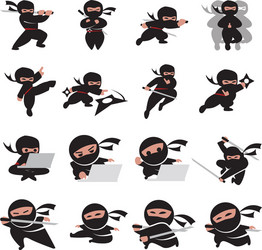 Ninja Vector Images (over 13,000)