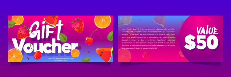 Gift Voucher Cartoon Vector Images (over 1,200)