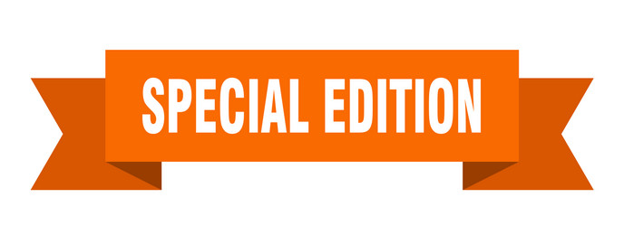 Special edition banner design Royalty Free Vector Image