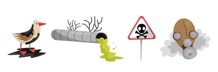 Air pollution awareness with hazardous radioactive