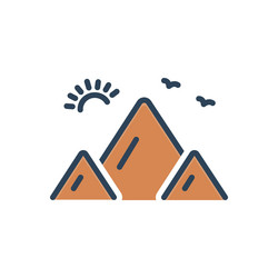 Mount Royalty Free Vector Image - VectorStock