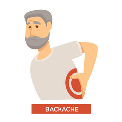 Backache Royalty Free Vector Image - VectorStock