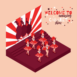 Poster Cabaret Night Vector Images (over 160)