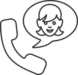 Girl Talking on Phone Icon Vector Images (over 2,300)