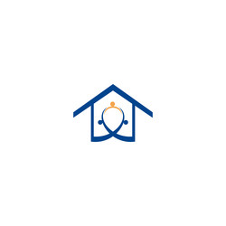 Group of people location icon gathering Royalty Free Vector